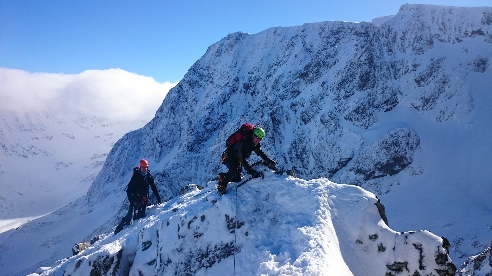 Ledge Route – Guided Ascent of Ledge Route | Synergy Guides